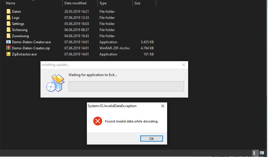 ZipExtractor doesn't load · Issue #271 · ravibpatel/AutoUpdater.NET · GitHub