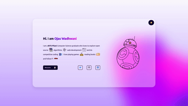 GitHub - ojasww/Generative-UI-Template: A Generative UI portfolio ...