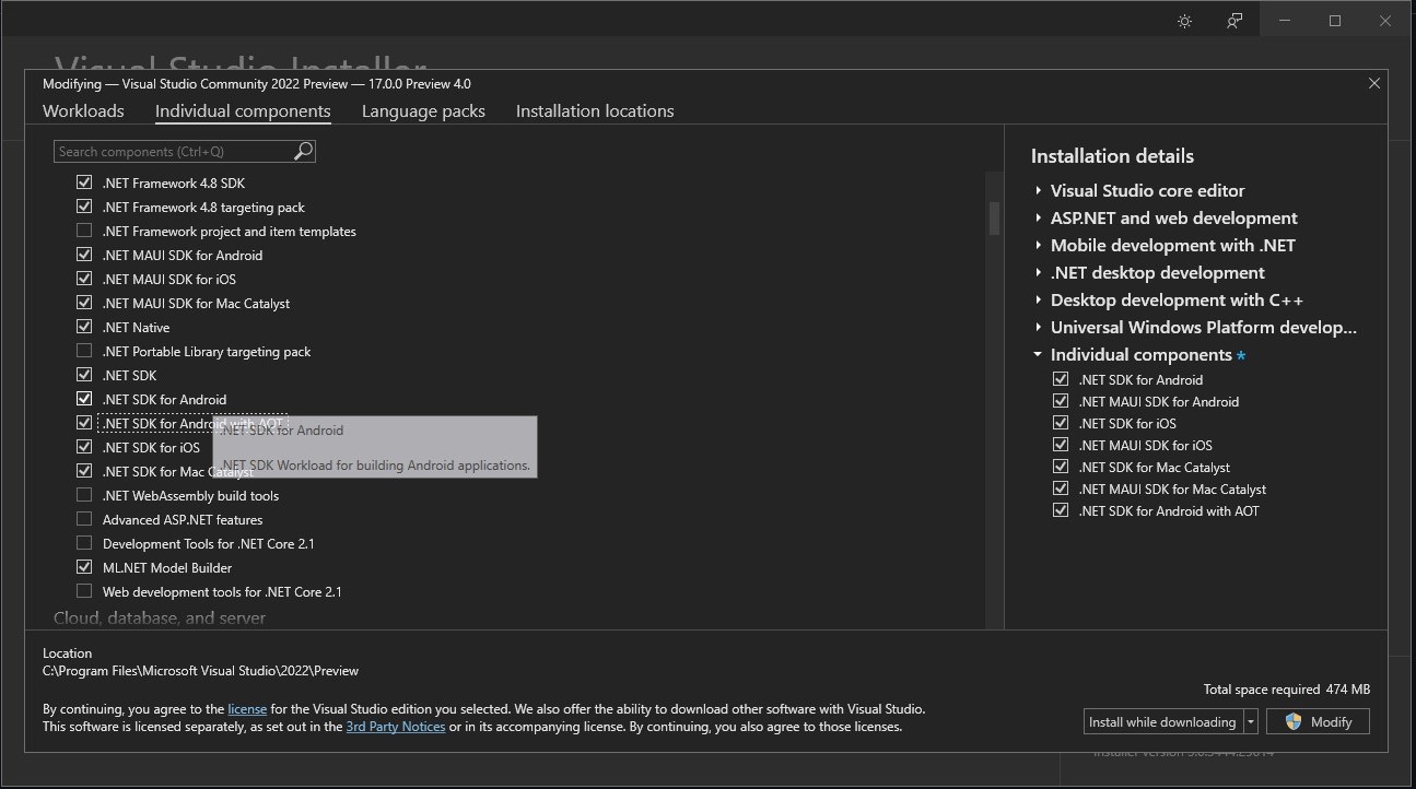 [Bug] Workload installation failed · Issue #2483 · dotnet/maui · GitHub