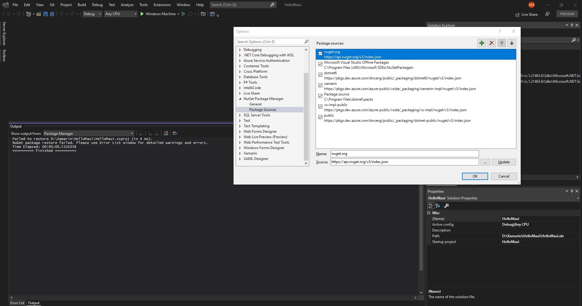 [Bug] MAUI wan't run · Issue #2698 · dotnet/maui · GitHub
