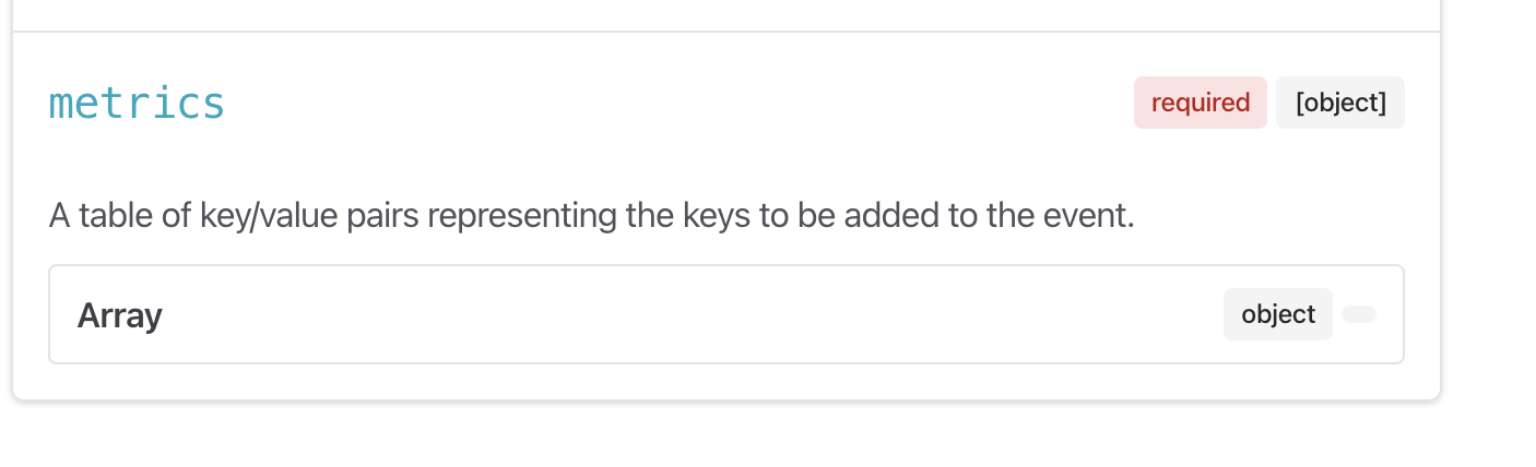 Docs for `log_to_metric` missing `[[..]]` · Issue #10344 · vectordotdev/vector · GitHub