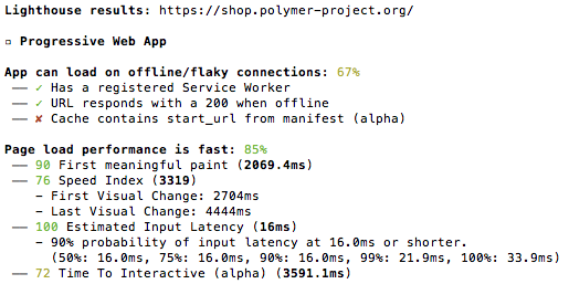CSV output does not print to stdout by default · Issue #8330 · GoogleChrome/lighthouse · GitHub