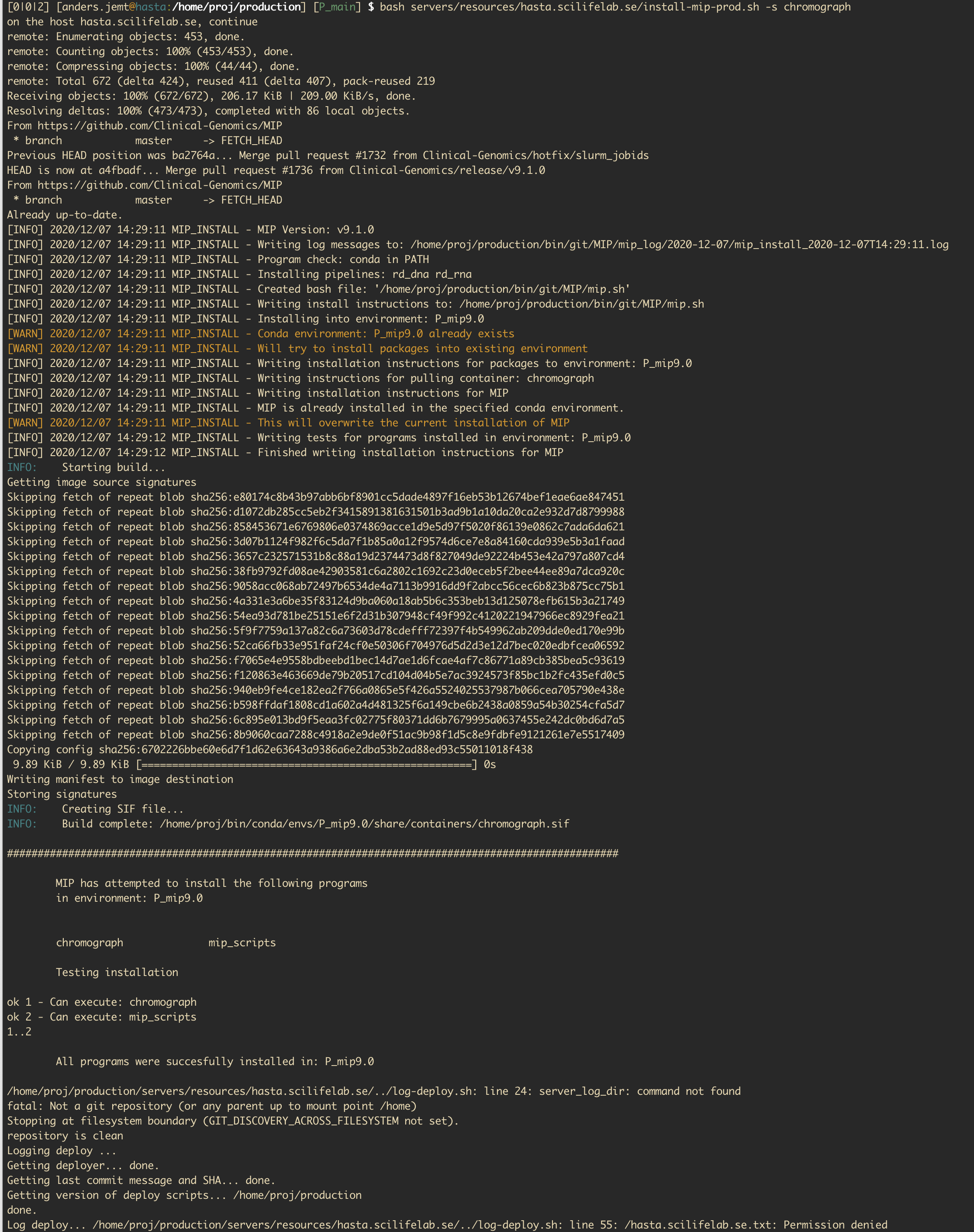Release/v9.1.0 by jemten · Pull Request #1736 · Clinical-Genomics/MIP · GitHub