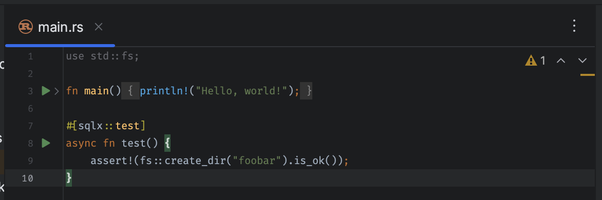 Sqlxtest Breaks Code Analysis · Issue 10241 · Intellij Rustintellij Rust · Github