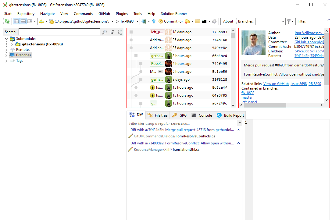 Incorrect borders when app run in >100% scaling factor · Issue #8698 · gitextensions ...