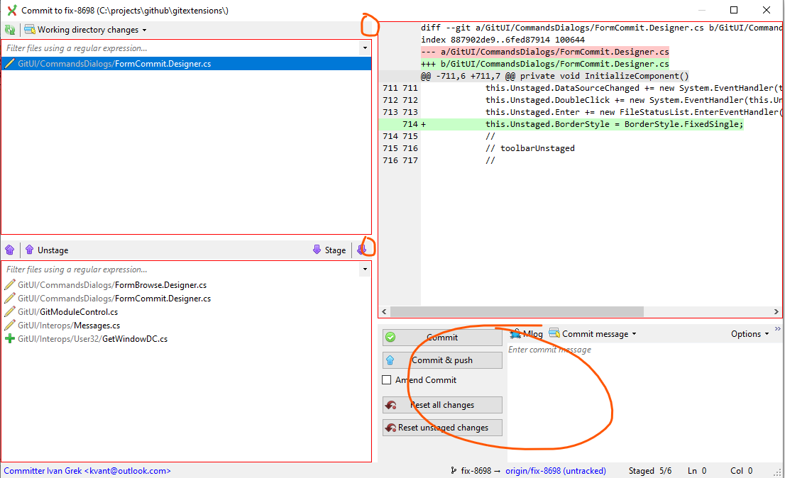 Incorrect borders when app run in >100% scaling factor · Issue #8698 · gitextensions ...