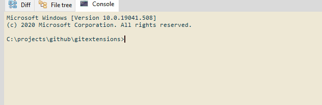 Allow custom shell in Console tab · Issue #7523 · gitextensions/gitextensions · GitHub