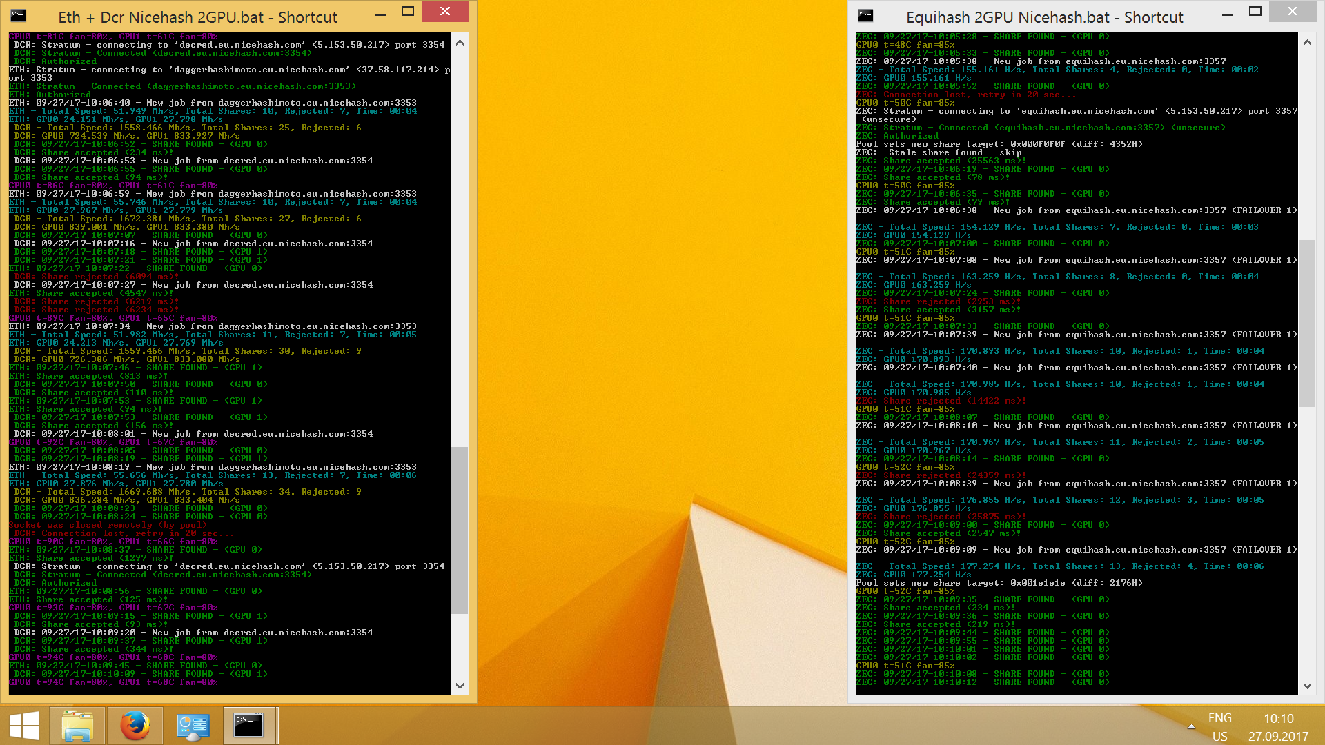 Mining impossible due network lag? Are you bein ddosed? · Issue #364 · nicehash/NiceHashMiner ...