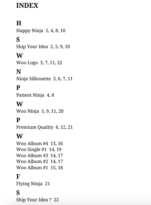 Index - Letters not sorted · Issue #455 · mpdf/mpdf · GitHub