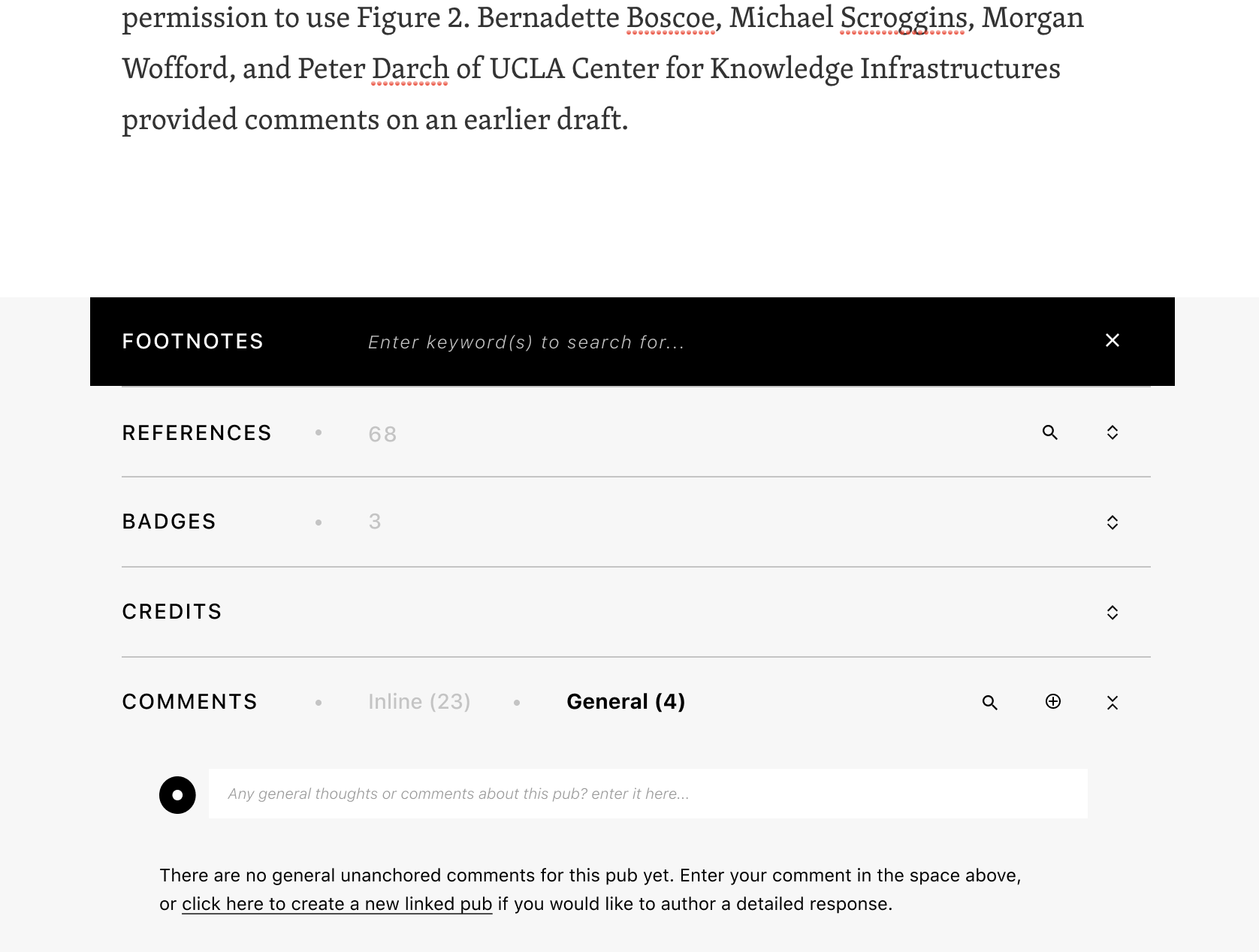 Pub footer metadata · Issue #490 · pubpub/pubpub · GitHub