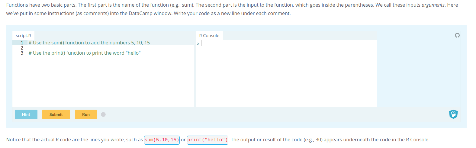 Right Console Width Issue On Resize · Issue 120 · Datacampdatacamp Light · Github 6404