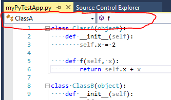 Inconsistent behavior of IntelliSense class/method dropdown boxes ...