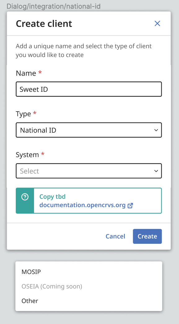 Application configuration for National ID: MOSIP or OSIA · Issue #4559 · opencrvs/opencrvs-core ...