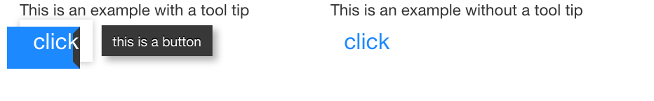 When adding a tool tip to actionBttn the hover animation is broken ...