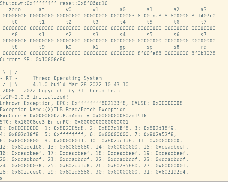 rtthread.elf在龙芯派上启动异常。 · Issue #5723 · RT-Thread/rt-thread · GitHub