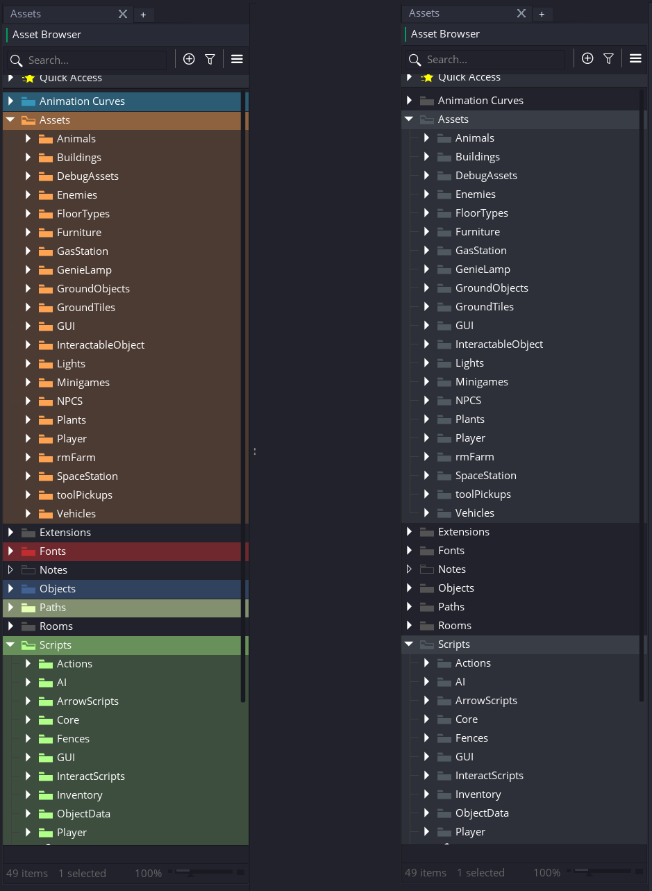 Add the ability to change the color/icon of folders in the FileSystem view · Issue #768 ...