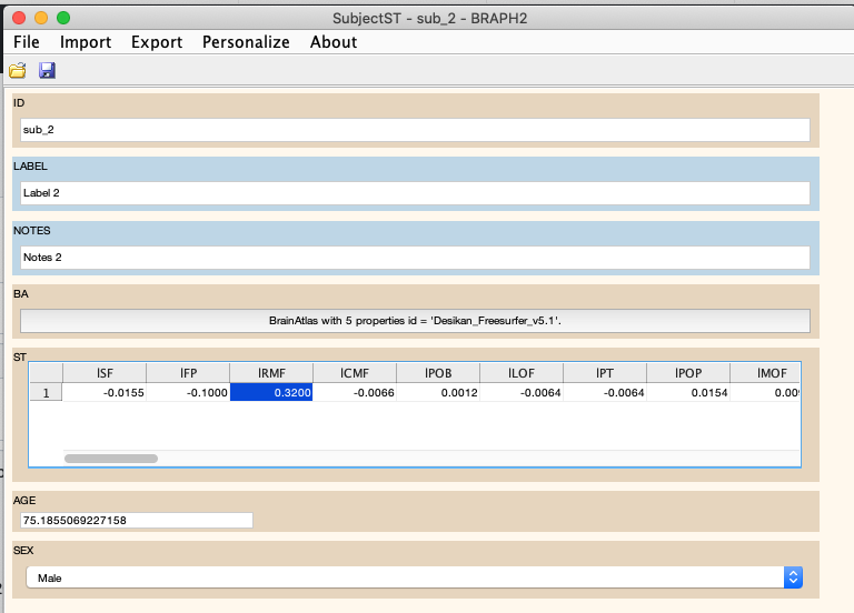 Subject- Structural analysis - Change of region value · Issue #1085 · braph-software/BRAPH-2 ...