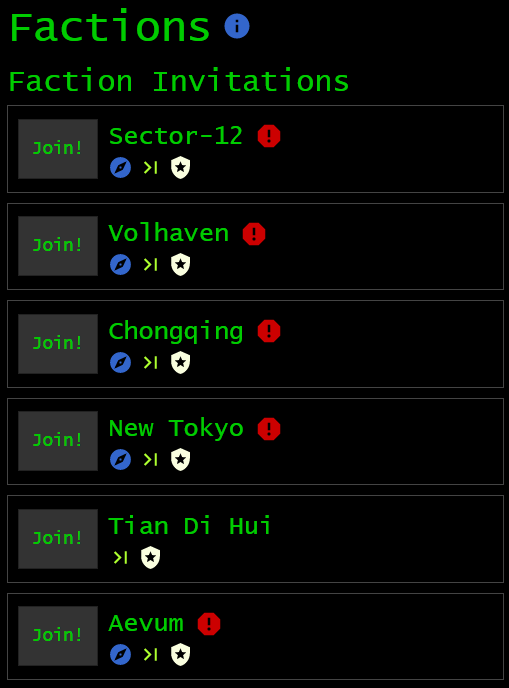 FEATURE: ability to view how many augments are remaining for factions with pending invite ...