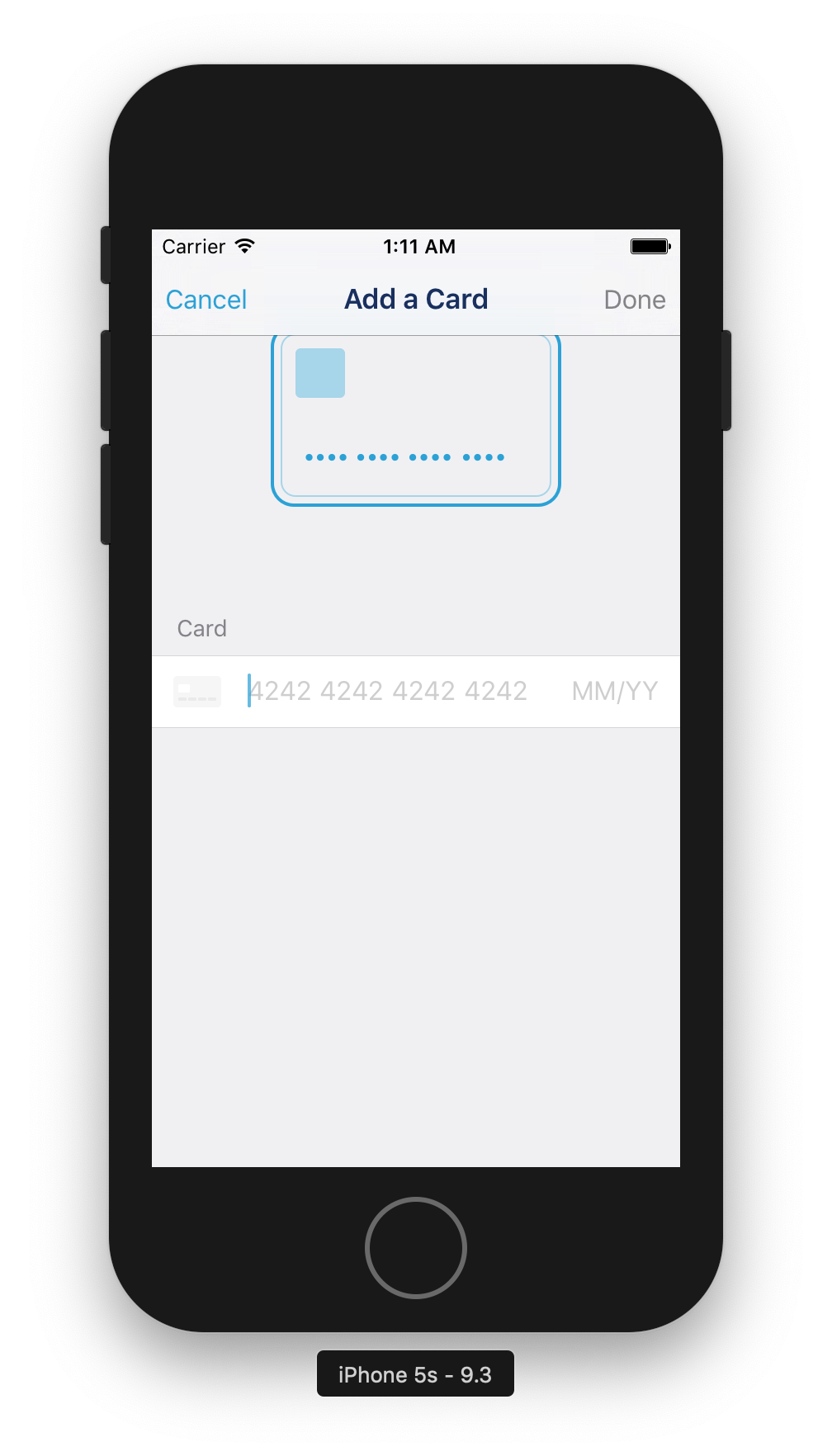 STPAddCardViewController top spacing on iOS9 · Issue #1130 · stripe/stripe-ios · GitHub