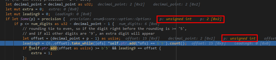 Wrong value of shadowed variable shown in debug · Issue #9702 · intellij-rust/intellij-rust · GitHub