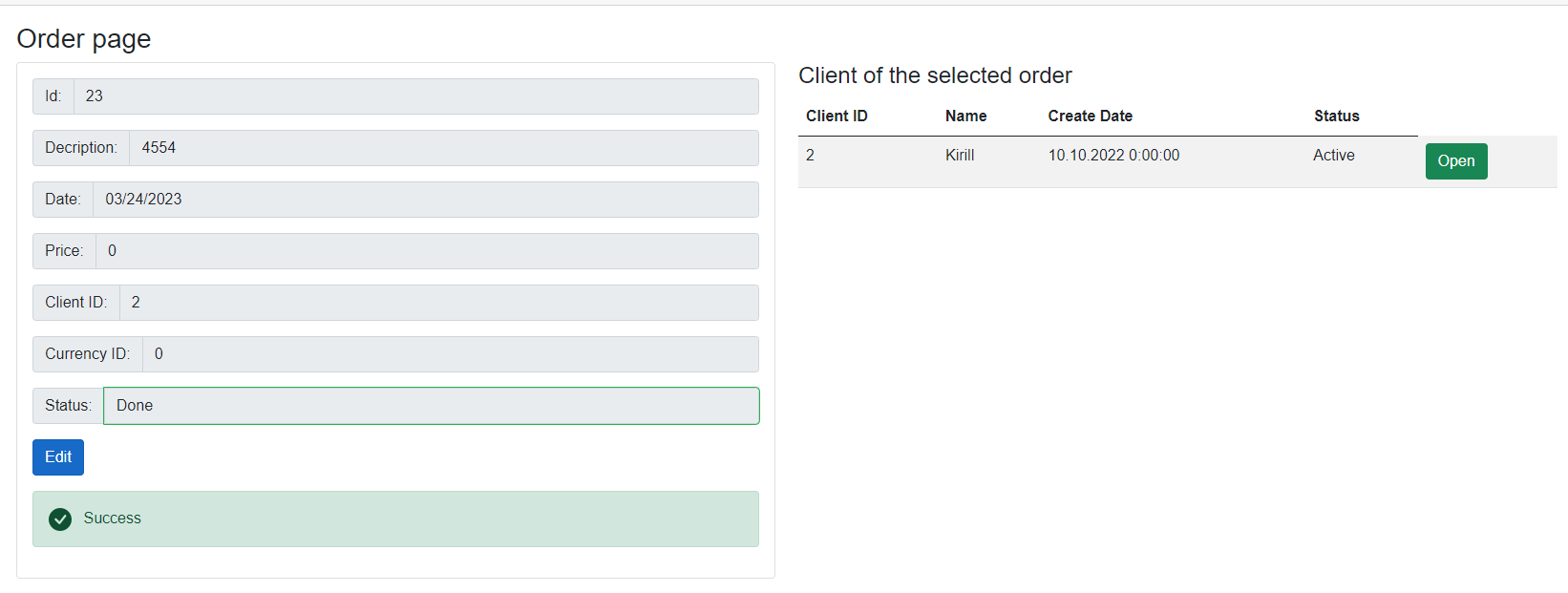 GitHub - Kaiserovich/BlazorOrders: The application is developed using AspNetCore 6 and Blazor ...