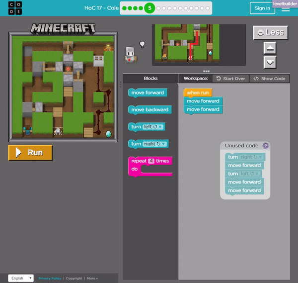 Sticky Piston pushing causes wraparound in Level 5 · Issue #288 · code ...