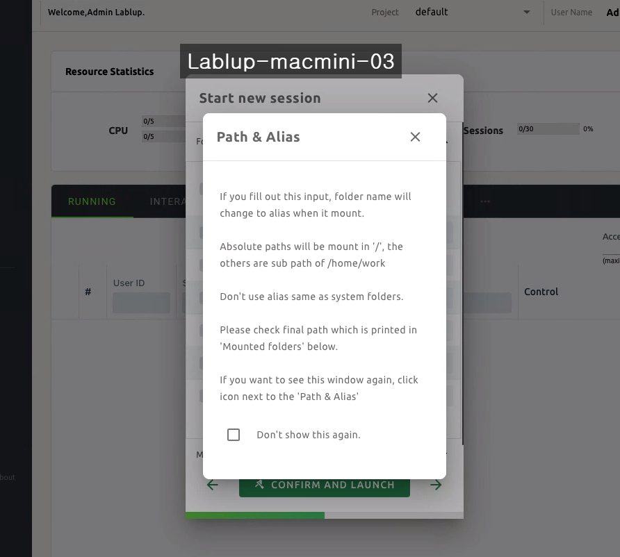 feat: arbitrary path vfolder mounts by SonMinWoo · Pull Request #1194 · lablup/backend.ai-webui ...