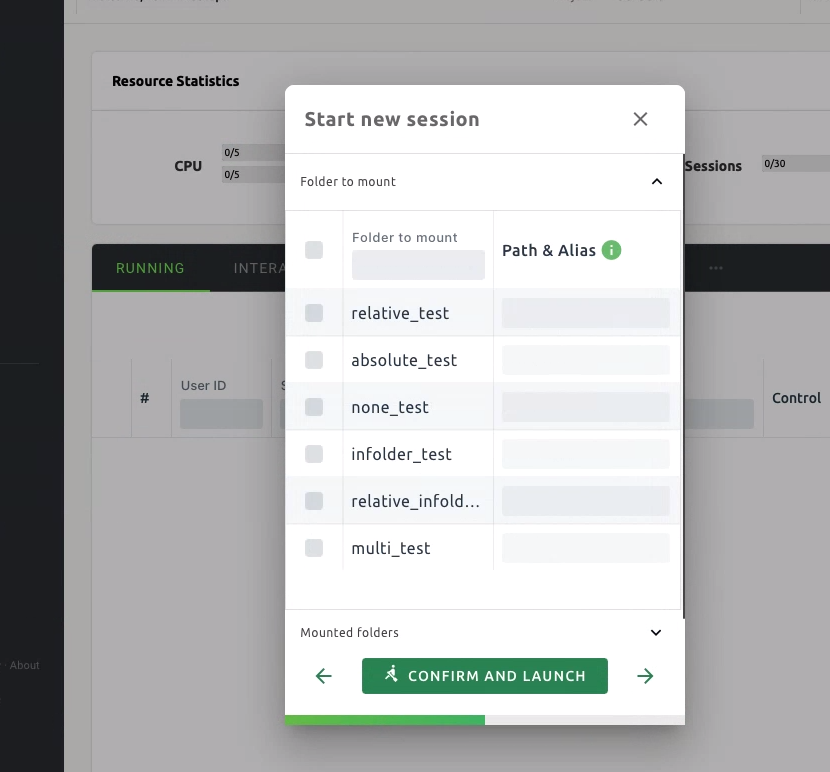 feat: arbitrary path vfolder mounts by SonMinWoo · Pull Request #1194 · lablup/backend.ai-webui ...
