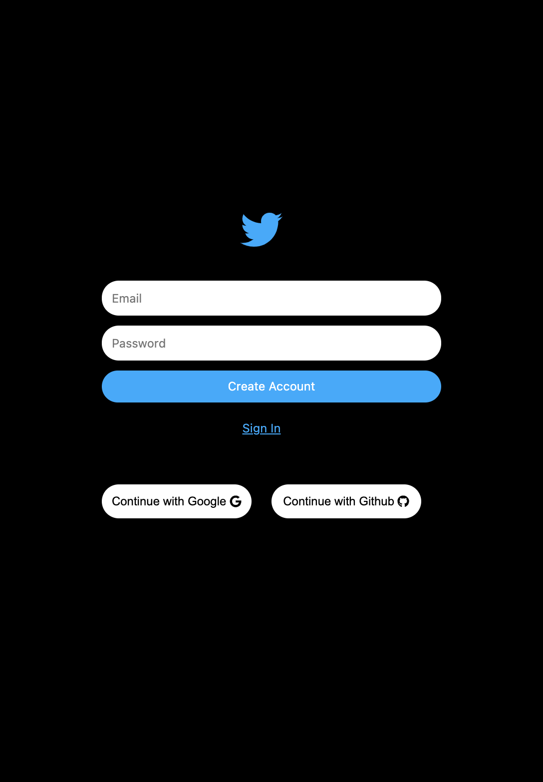 GitHub - sochubert/mwitter: Cloning Twitter with React and Firebase