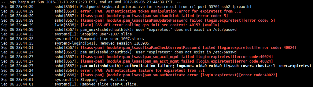 Unable to change Password for expired Domain user · Issue #57 · BeyondTrust/pbis-open · GitHub