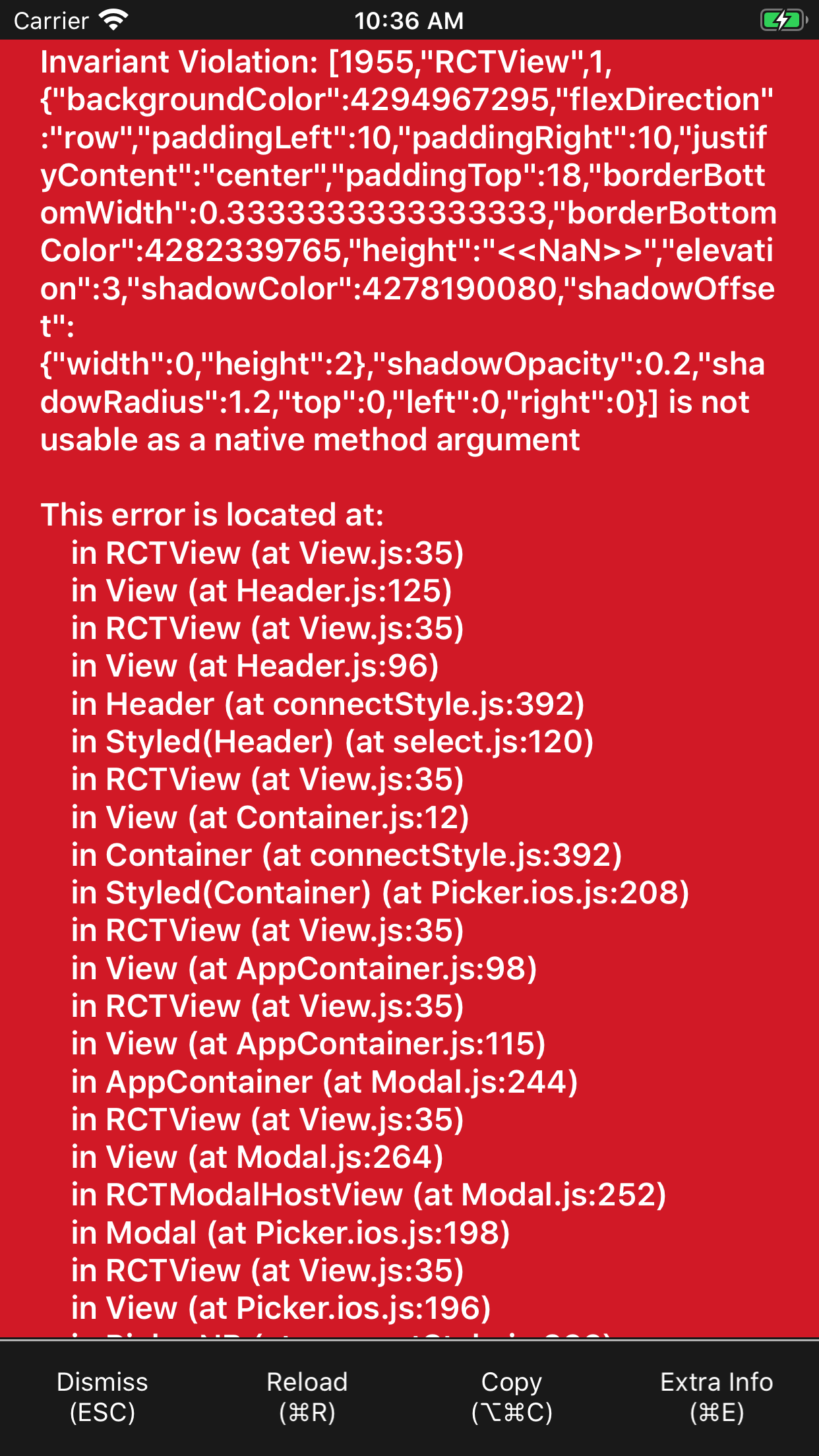 Picker In Ios Is Not Usable As A Native Method Argument · Issue 3034 · Geekyantsnativebase