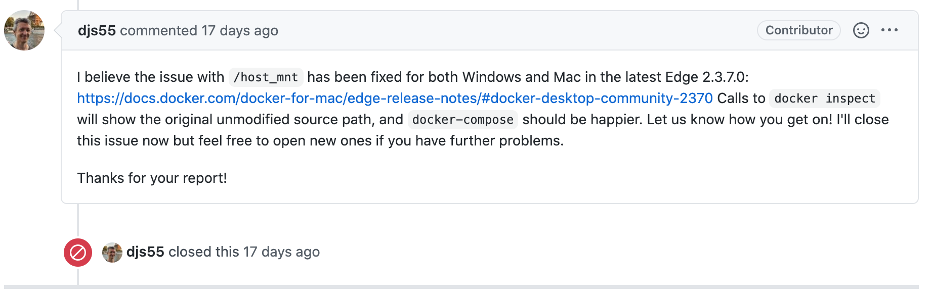 Inconsistent Value Of Pwd Variable · Issue 7848 · Dockercompose · Github 1075