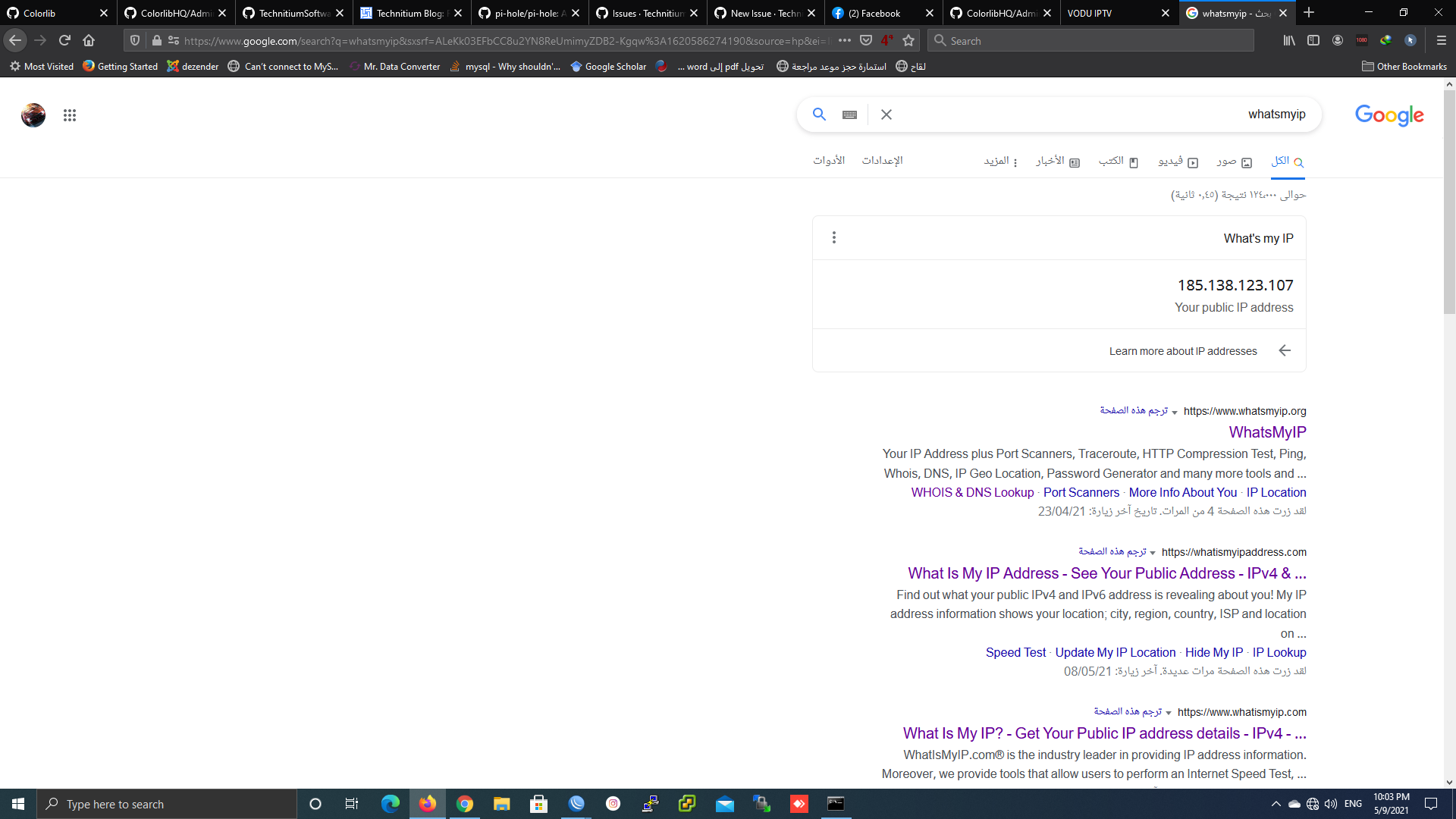 any feature to change the puplic ip in whatsmyip by dns or anything · Issue #264 ...