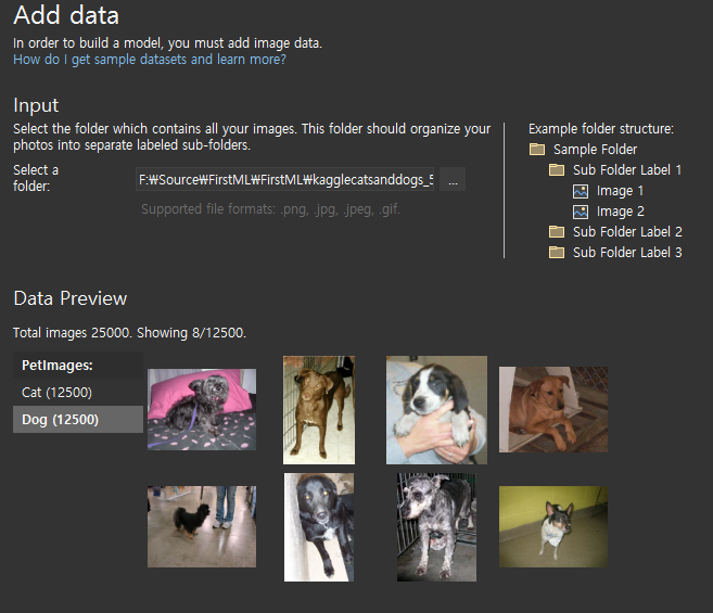 GitHub - HanJaeJoon/ML.NET-cats-vs-dogs-classification: ML.NET Dogs vs Cats Classification Example