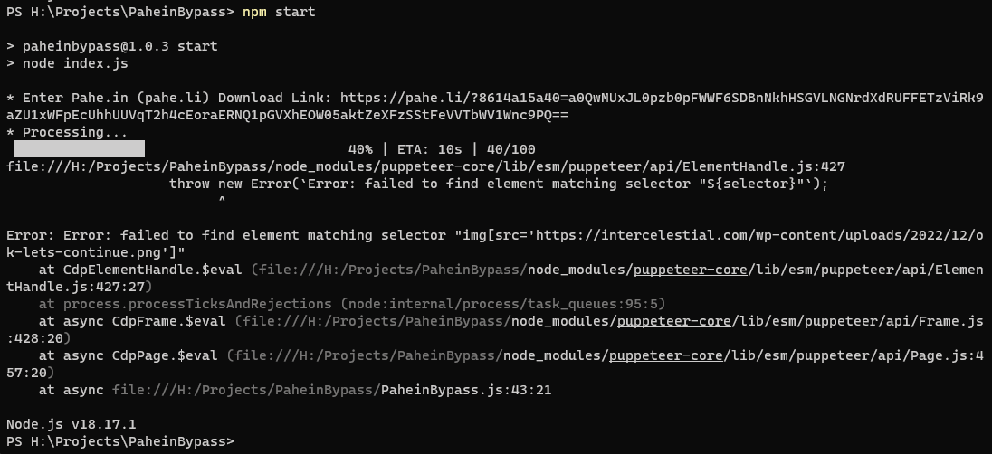 Error · Issue #2 · hamngku/PaheinBypass · GitHub