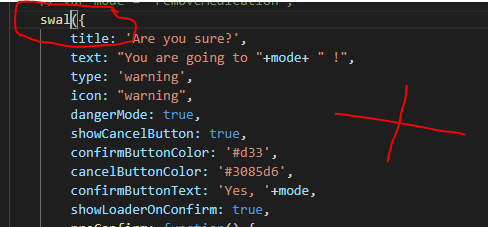SweetAlert2: Unknown parameter "type" warning message · Issue #364 ...