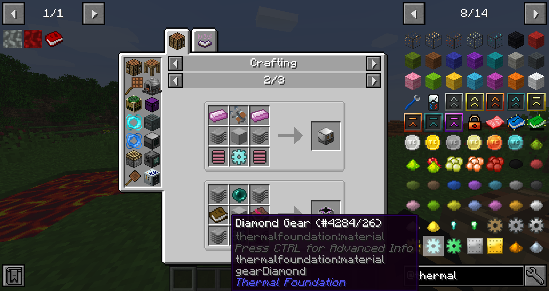 [Recipe] Diamond Gear from Thermal Foundation missing · Issue #61 ...