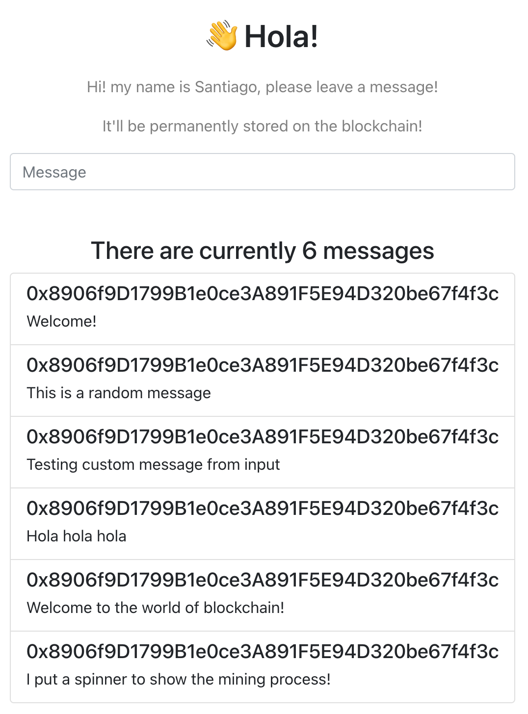 GitHub - santoo32/WavePortal: SOLIDITY / WEB3 - This repository will be used to host a twitter ...