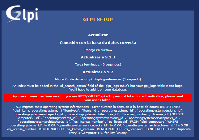 Problem After Migration · Issue 2706 · Glpi Projectglpi · Github
