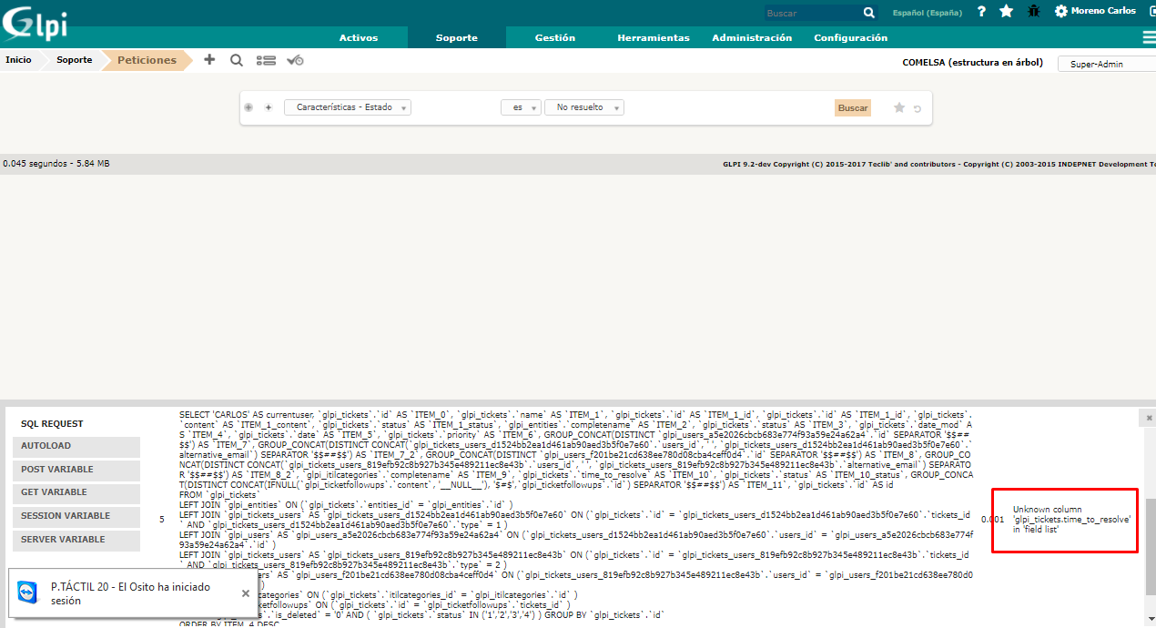 Problem after migration · Issue #2706 · glpi-project/glpi · GitHub
