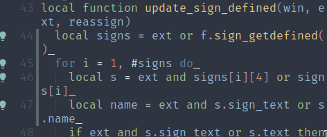 Repeat signs across wrapped lines · Issue #12866 · neovim/neovim · GitHub