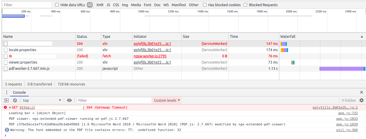 Cannot display file offline on iOS · Issue #648 · stephanrauh/ngx-extended-pdf-viewer · GitHub