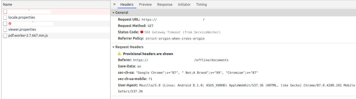 Cannot display file offline on iOS · Issue #648 · stephanrauh/ngx-extended-pdf-viewer · GitHub