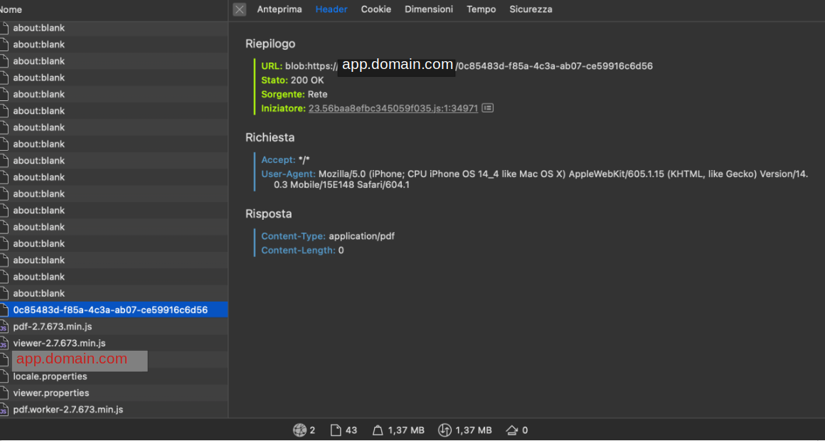 Cannot display file offline on iOS · Issue #648 · stephanrauh/ngx-extended-pdf-viewer · GitHub