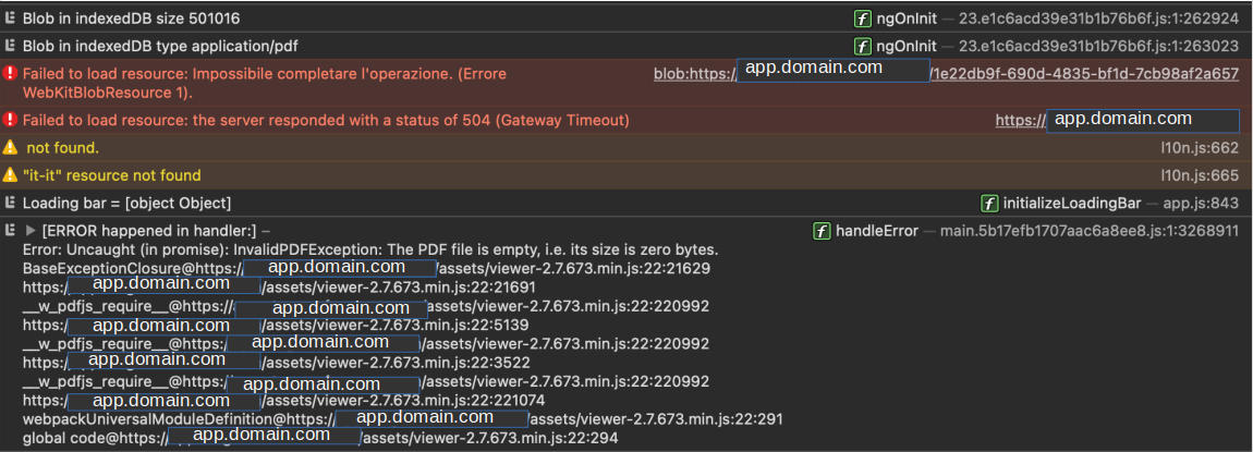 Cannot display file offline on iOS · Issue #648 · stephanrauh/ngx-extended-pdf-viewer · GitHub