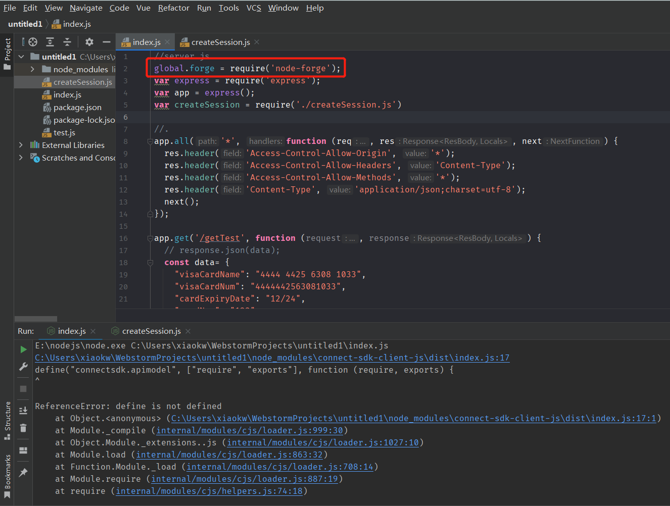 ReferenceError: define is not defined in cmj · Issue #8 · Ingenico-ePayments/connect-sdk-client ...