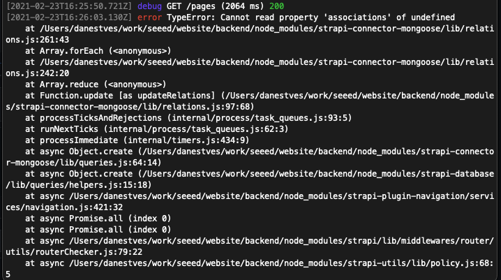 [strapi-plugin-navigation] - Internal Server Error · Issue #35 · VirtusLab-Open-Source/strapi ...