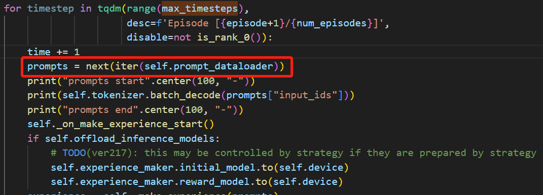 [BUG]: code in /home/project/coati/trainer/ppo.py always read same datas from prompt_dataloader ...
