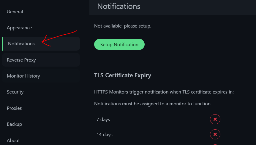 remove or rename "Apprise Notifications" on Apprise Notifications ...