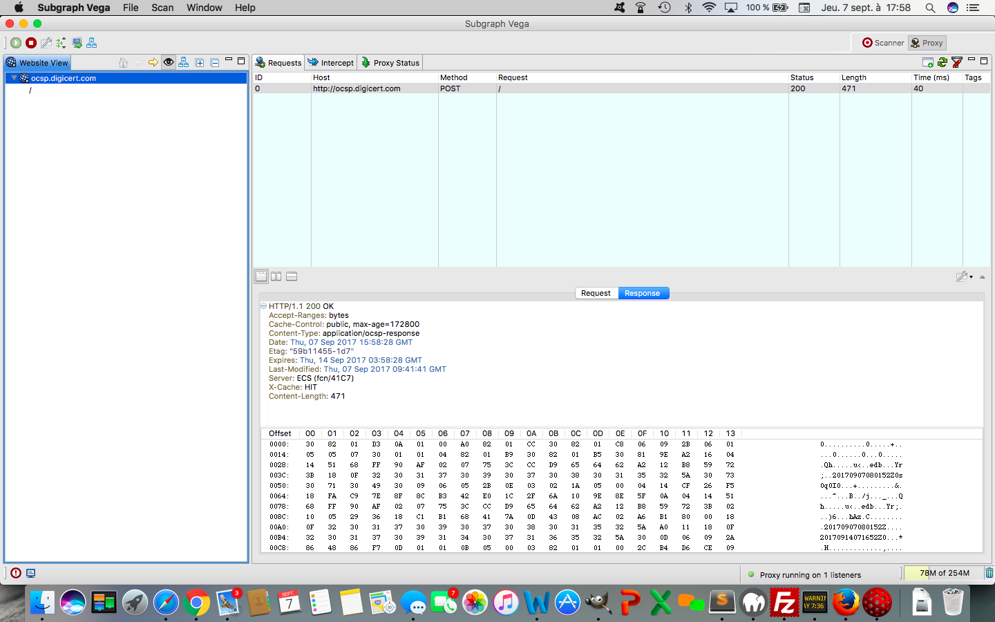 Vega proxy settings with cert. for https scan · Issue #141 · subgraph/Vega · GitHub